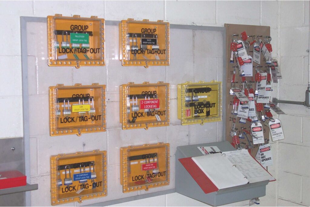 Visual Factory – Group LOTO Stations – Enhancing Your Business Performance