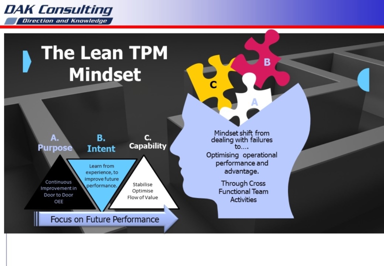 Lean and TPM as Equal Partners in Ratcheting Up Performance – Enhancing Your Business Performance